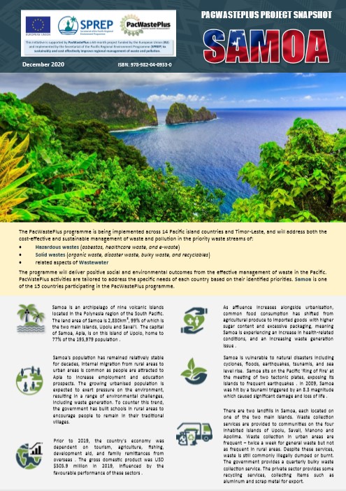 Samoa – Pacific Waste Plus