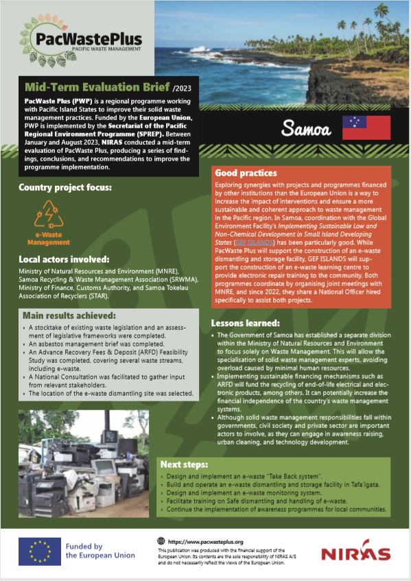 Samoa – Pacific Waste Plus